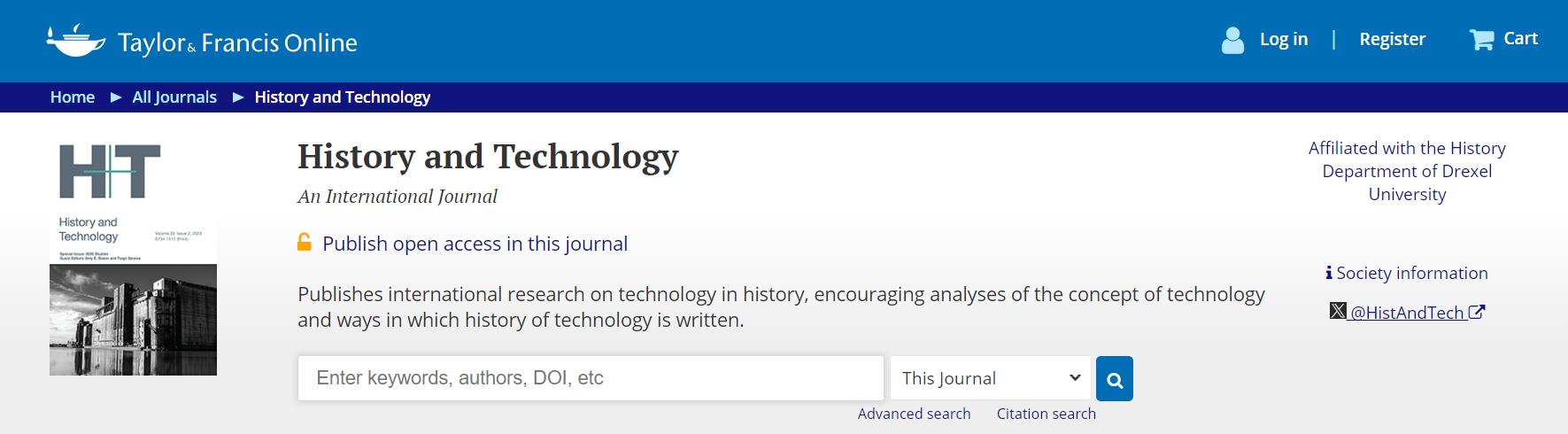 Routledge人文科学和社会科学Top期刊盘点 | Taylor & Francis好刊优选 - 知乎
