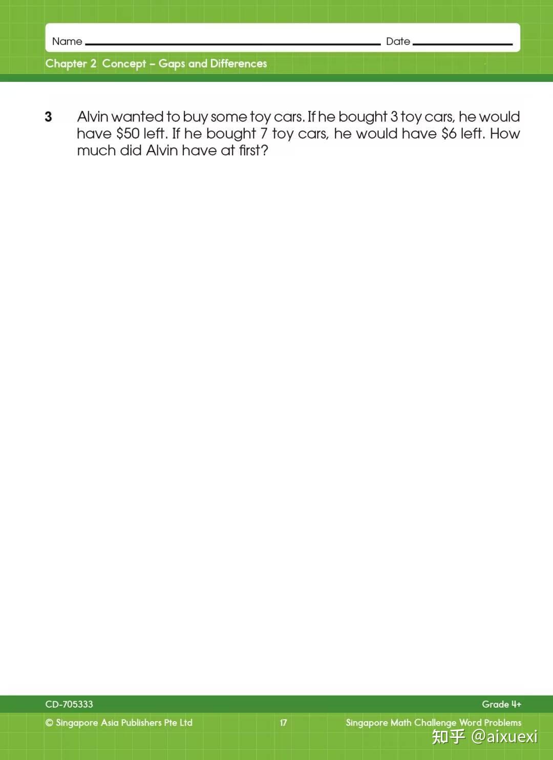 测试：这套教材Singapore Math Challenge Word Problems G2+～G4+ 共2本 英文原版PDF - 知乎