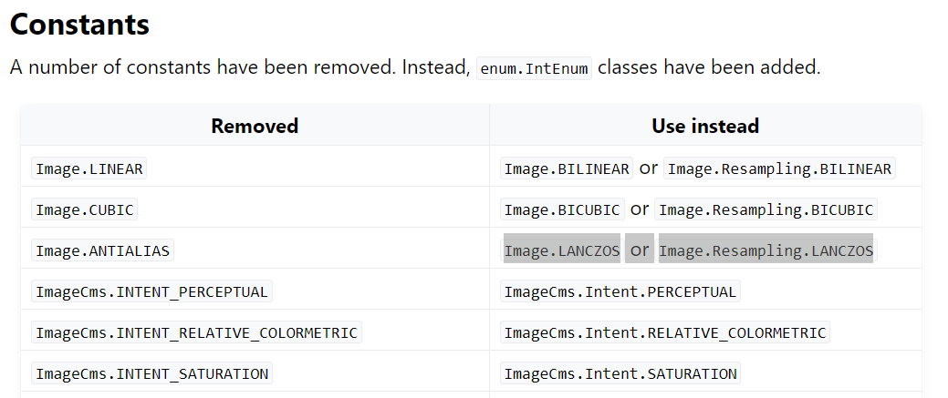 PIL image.resize() 报错 AttributeError: module ‘PIL.Image‘ has no attribute ‘ANTIALIAS‘ 解决方案 - 知乎
