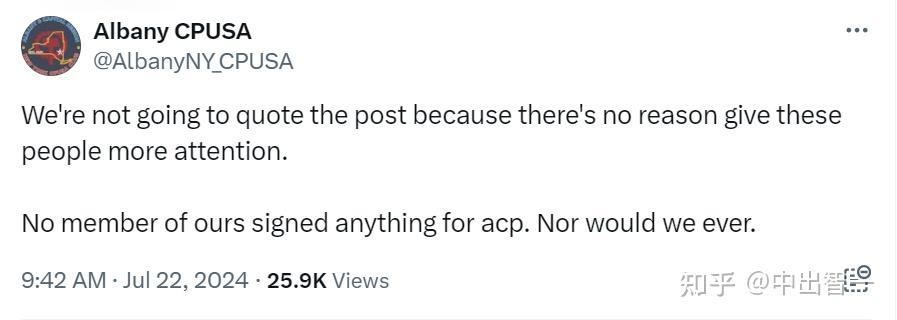 【翻译】新美利坚共产党(ACP)成立宣言，以及CPUSA的回应（持续更新） - 知乎