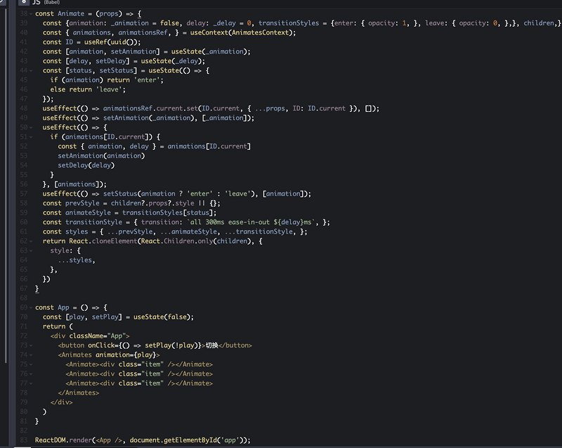 「React」如何在React中优雅的实现动画 - 知乎