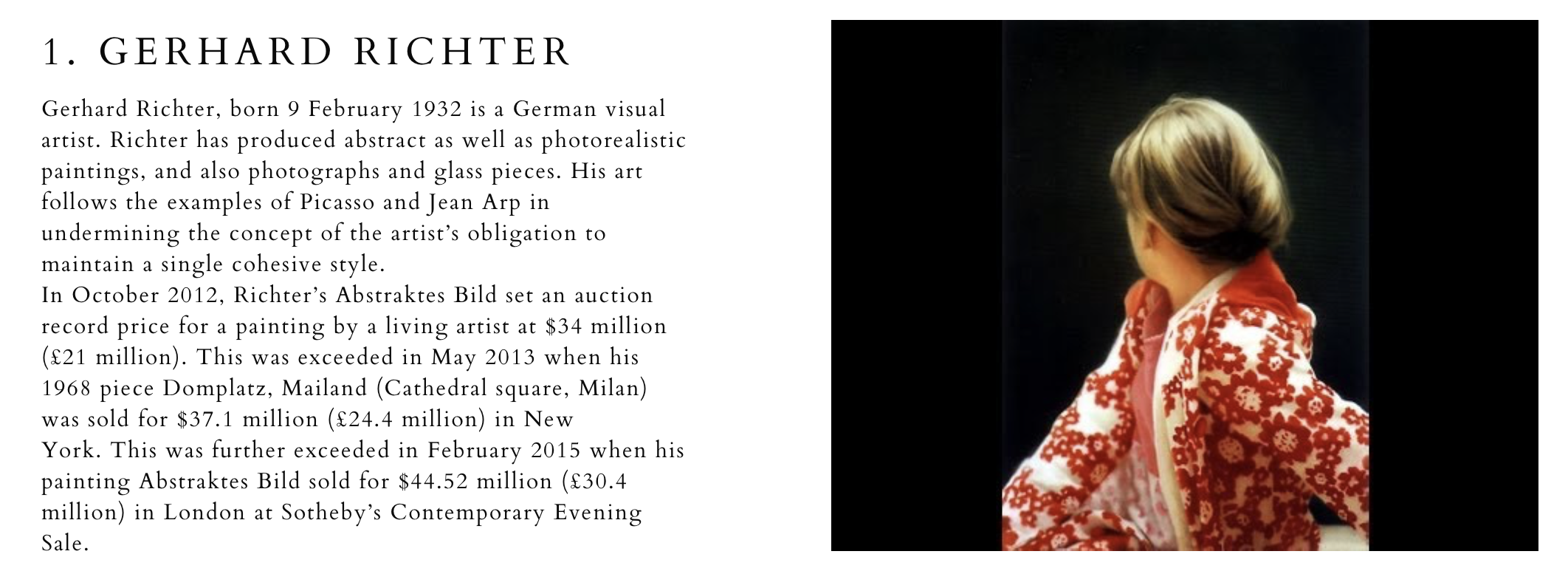 Gerhard Richter格哈德·里希特 - 知乎