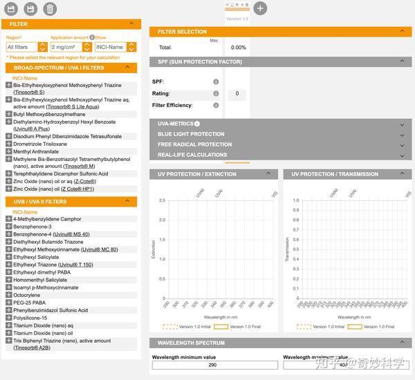 BASF Sunscreen Simulator 防晒效果估算工具 - 知乎