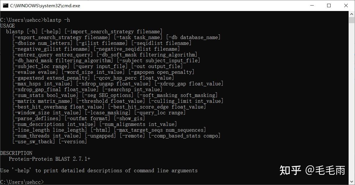 序列比对工具blast安装教程附视频 - 知乎