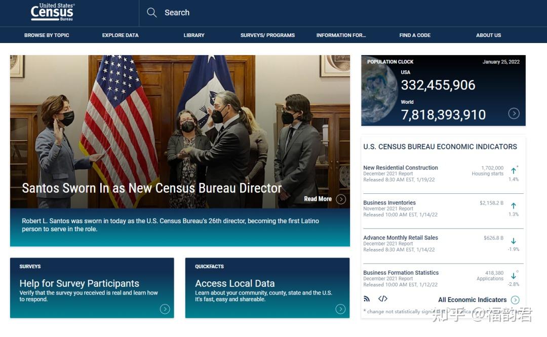 【情报工具】分享24个国内外政府开放数据平台 - 知乎