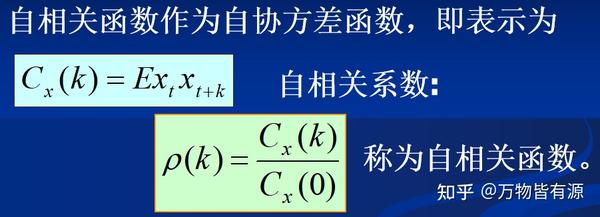 AR(p)序列的Yule-Walker方程 - 知乎