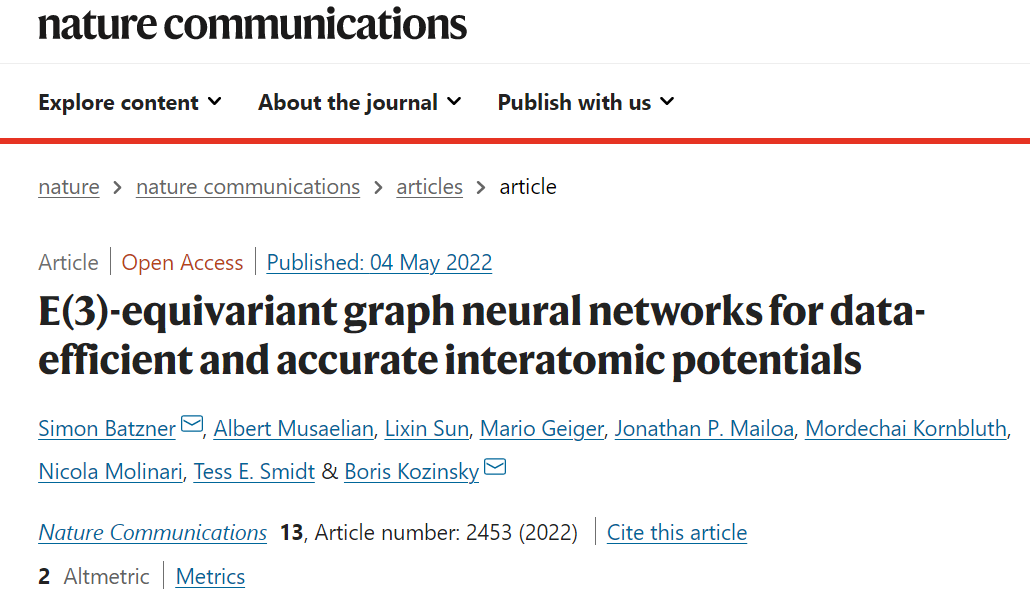 训练数据减少多达三个数量级，等变图神经网络在长时间尺度上进行高保真分子动力学模拟 - 知乎