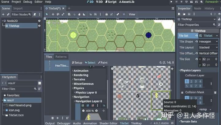 第08章 使用TileSet和TileMap使2D游戏更简单 - 知乎