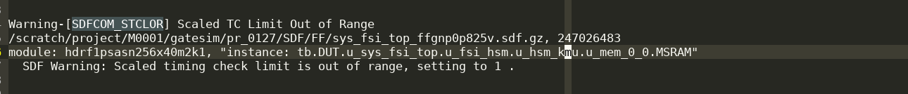 后仿中常见的SDF warning分析 - 知乎