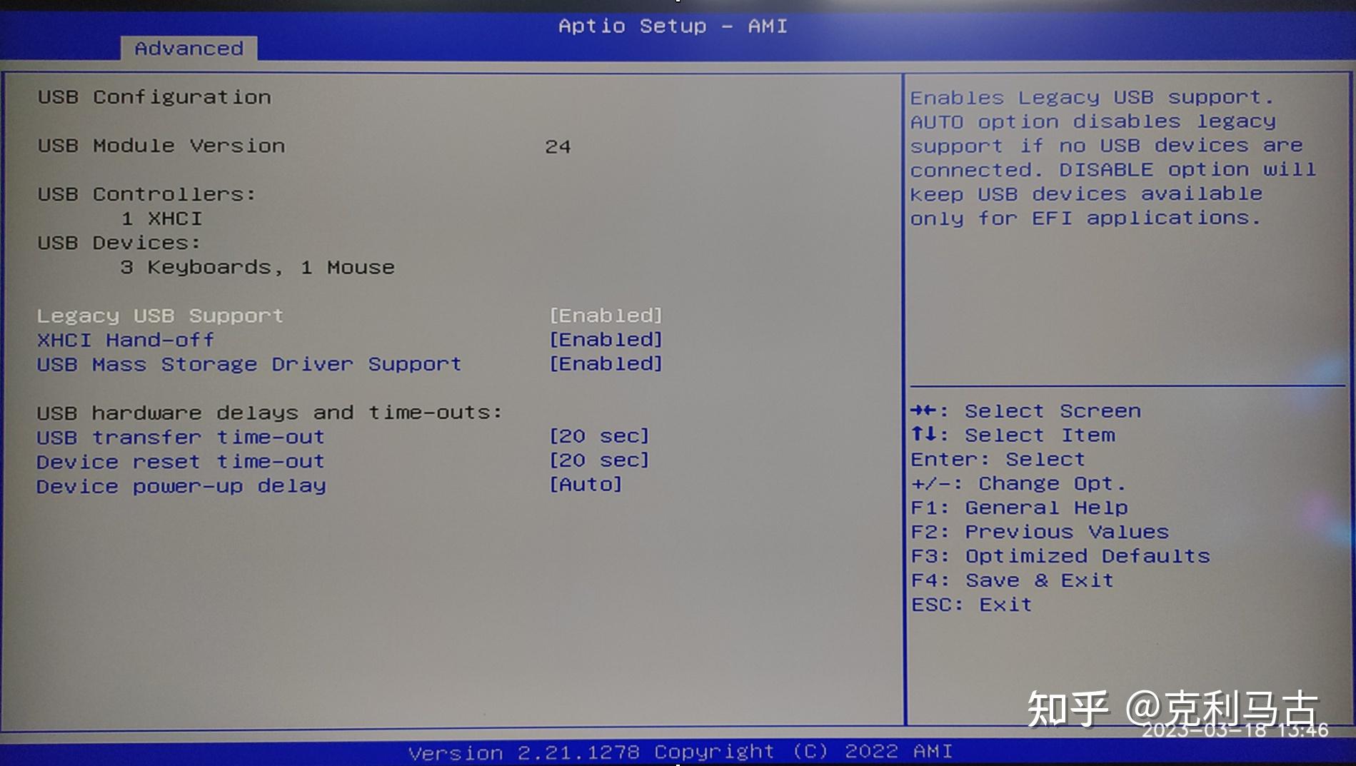 AMI BIOS 选项展示及部分解释(by ChatGPT) - 知乎