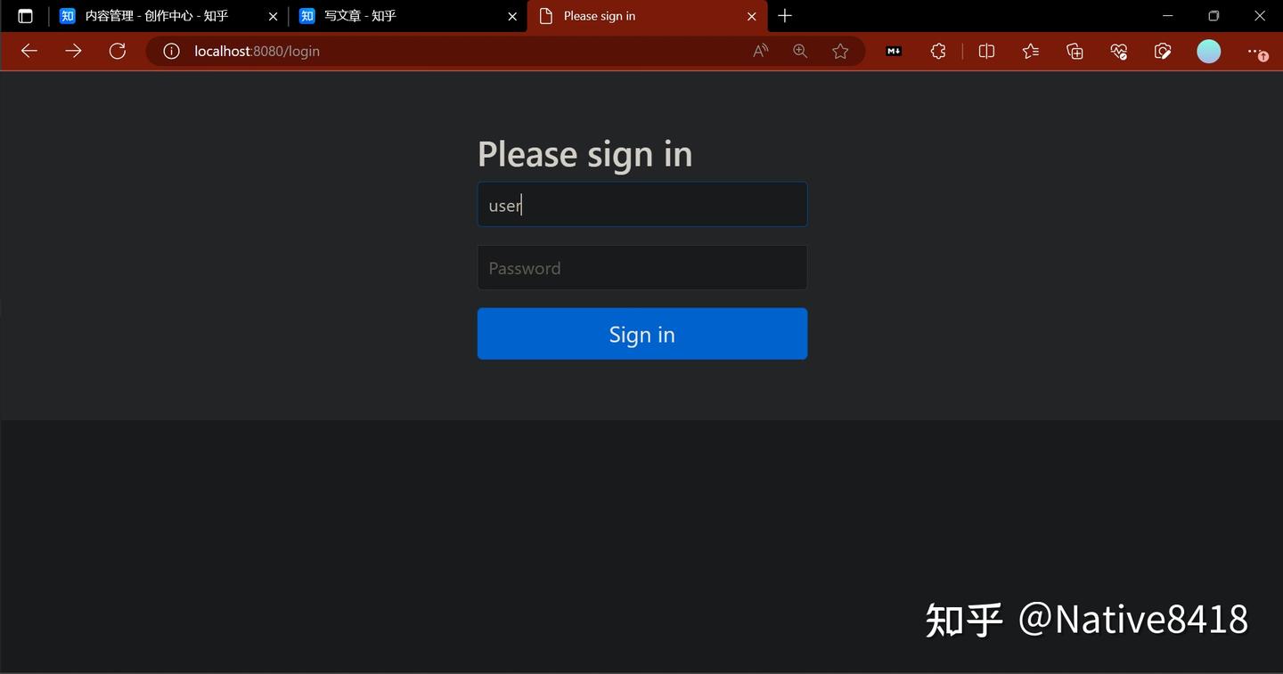 一小时实践入门 Spring Security—Java安全框架（一） - 知乎