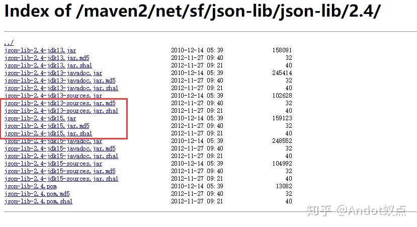 POM net.sf.json-lib:json-lib报错问题解决 - 知乎