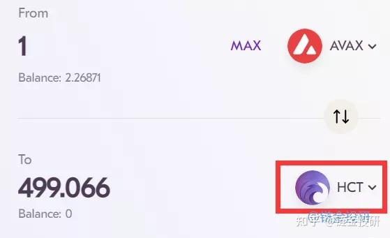 链金教程：教你如何在雪崩链HCT平台赚取流动性收益 - 知乎