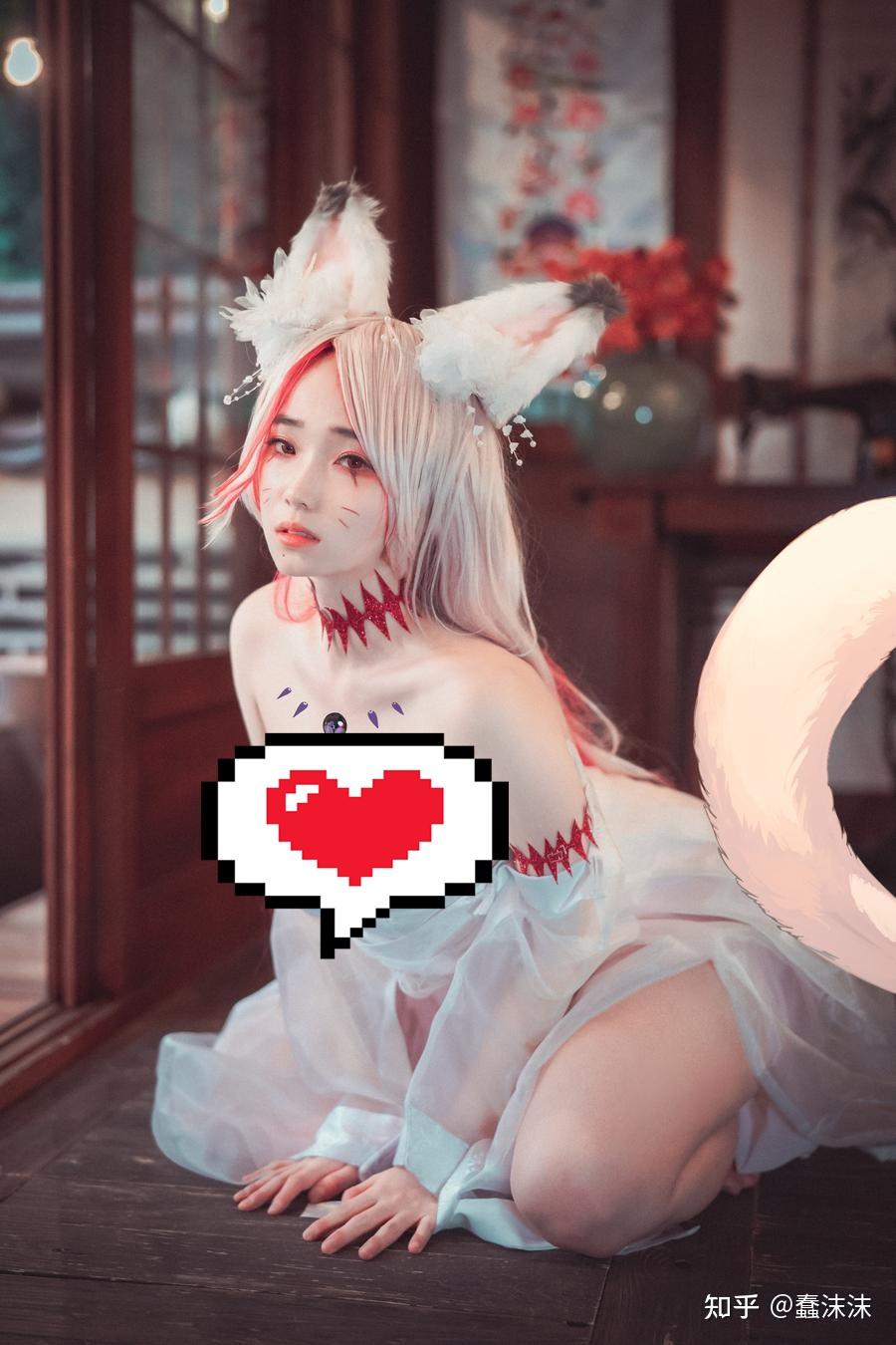 BamBi写真合集cos图片:九尾狐 在线欣赏 - 知乎