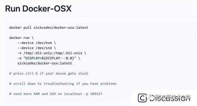 想不到吧？Docker 中也能跑 Mac OS - 知乎