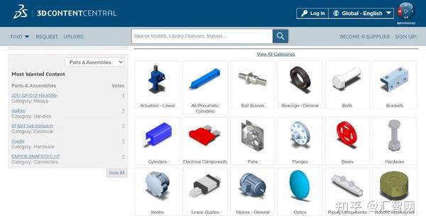 15个最受欢迎的3D CAD下载网站【100万+免费模型】 - 知乎