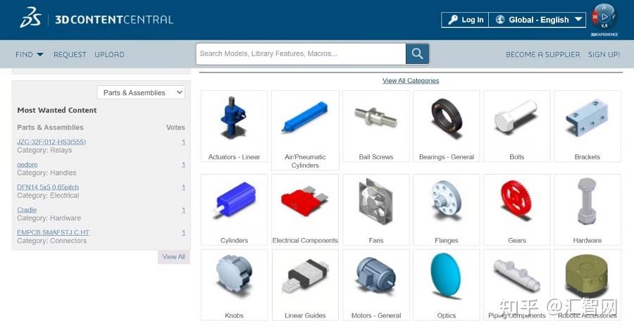 15个最受欢迎的3D CAD下载网站【100万+免费模型】 - 知乎