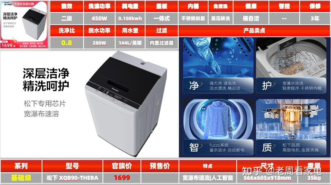 松下洗衣机爆款 - 知乎