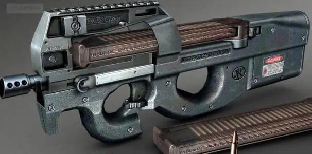 未来武器造型的FN P90 - 知乎