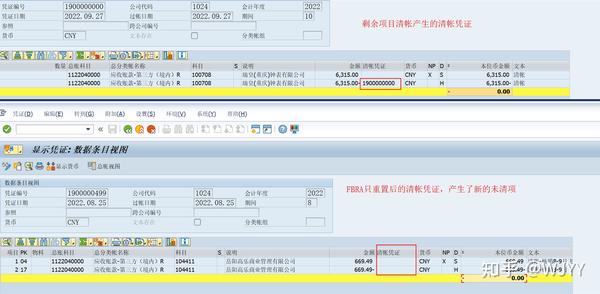 FBRA重置清帐凭证时“只重置”和“重置并冲销”的区别 - 知乎