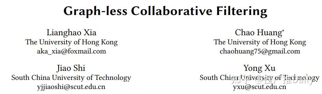 WWW23| SimRec：蒸馏学习改进图协同过滤 - 知乎
