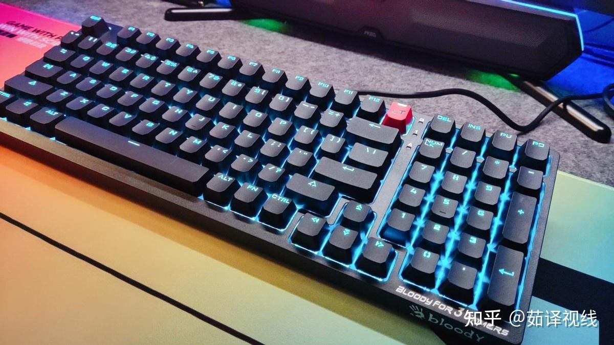 3段变速超炫酷，就用双飞燕血手幽灵3玩家3变速光轴机械键盘T98 - 知乎