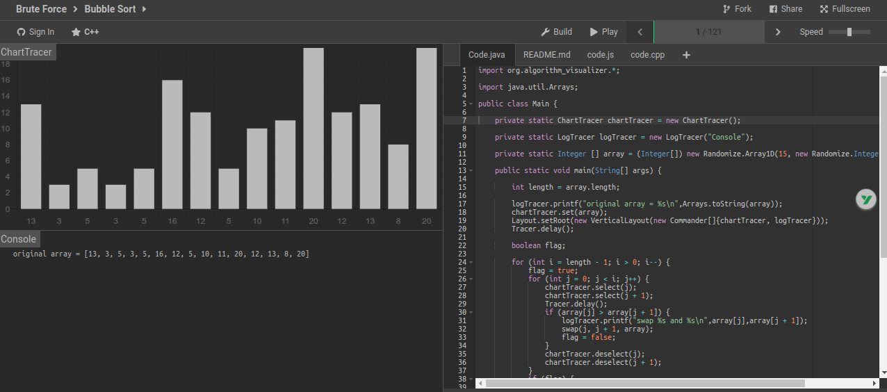 这些算法可视化网站助你轻松学算法 - 知乎