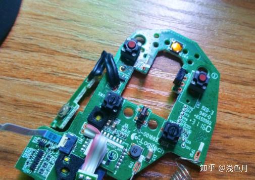 罗技 logitech M720 拆解与静音改造