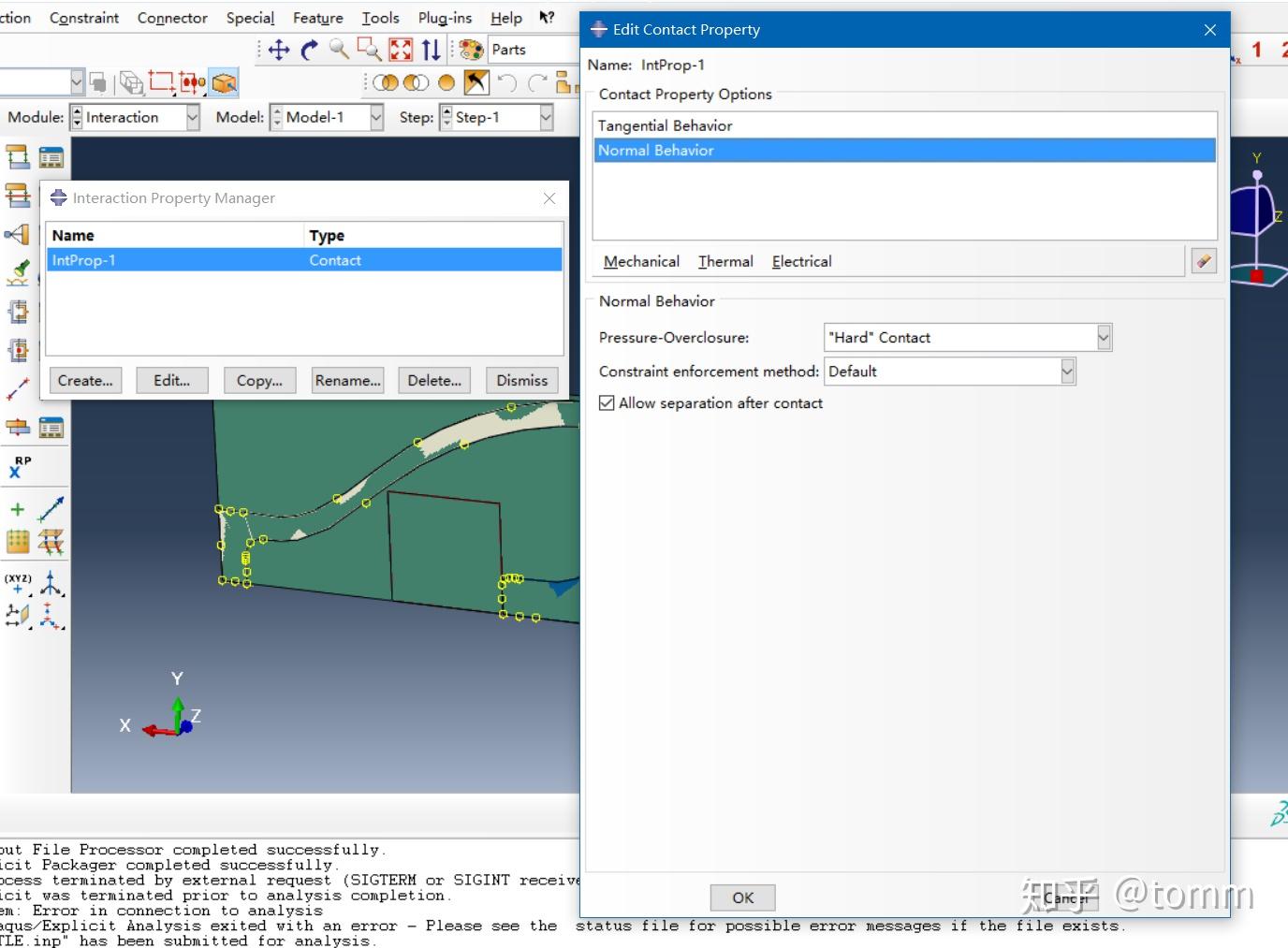 ABAQUS-CEL模拟聚合材料挤压变形 - 知乎