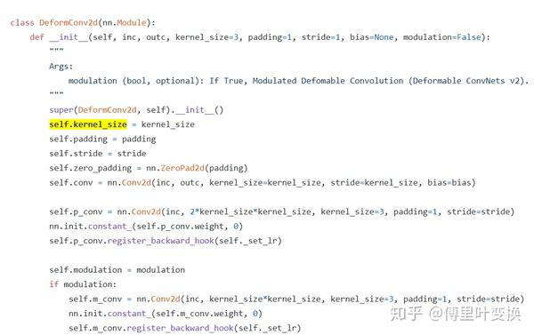 deformable convolution可变形卷积（4uiiurz1-pytorch版）源码分析 - 知乎