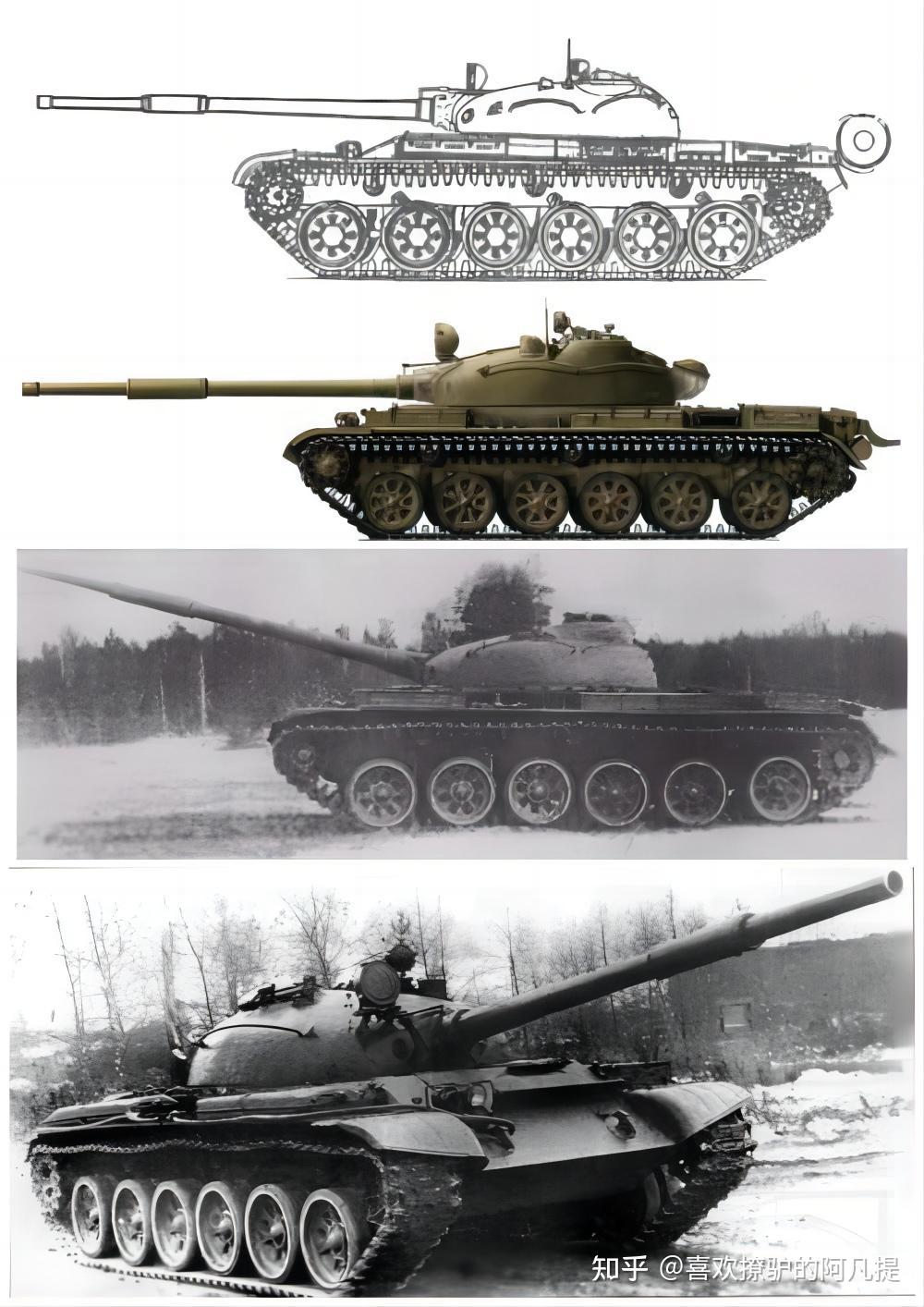编号26 T-62主战坦克（第六部分）:试验验证车与国外发展型号 - 知乎