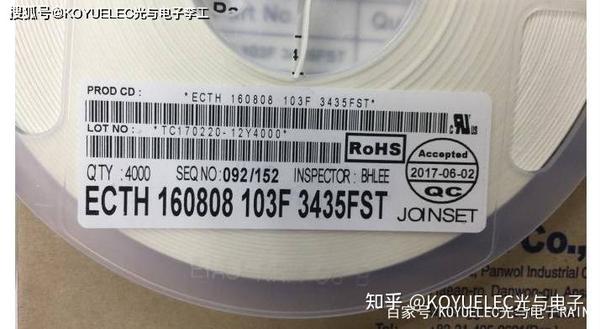 韩国JOINSET卓英社一级代理NTC热敏电阻ECTH160808103F3435FST - 知乎