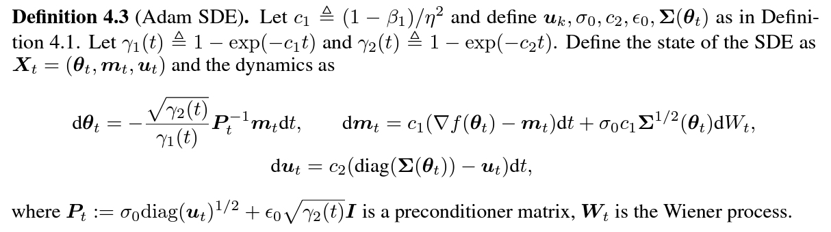 【简读】On the SDEs and Scaling Rules for Adaptive Gradient Algorithms - 知乎