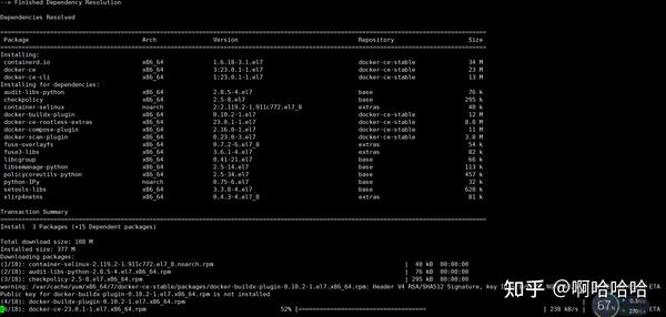 Centos7安装docker 知乎