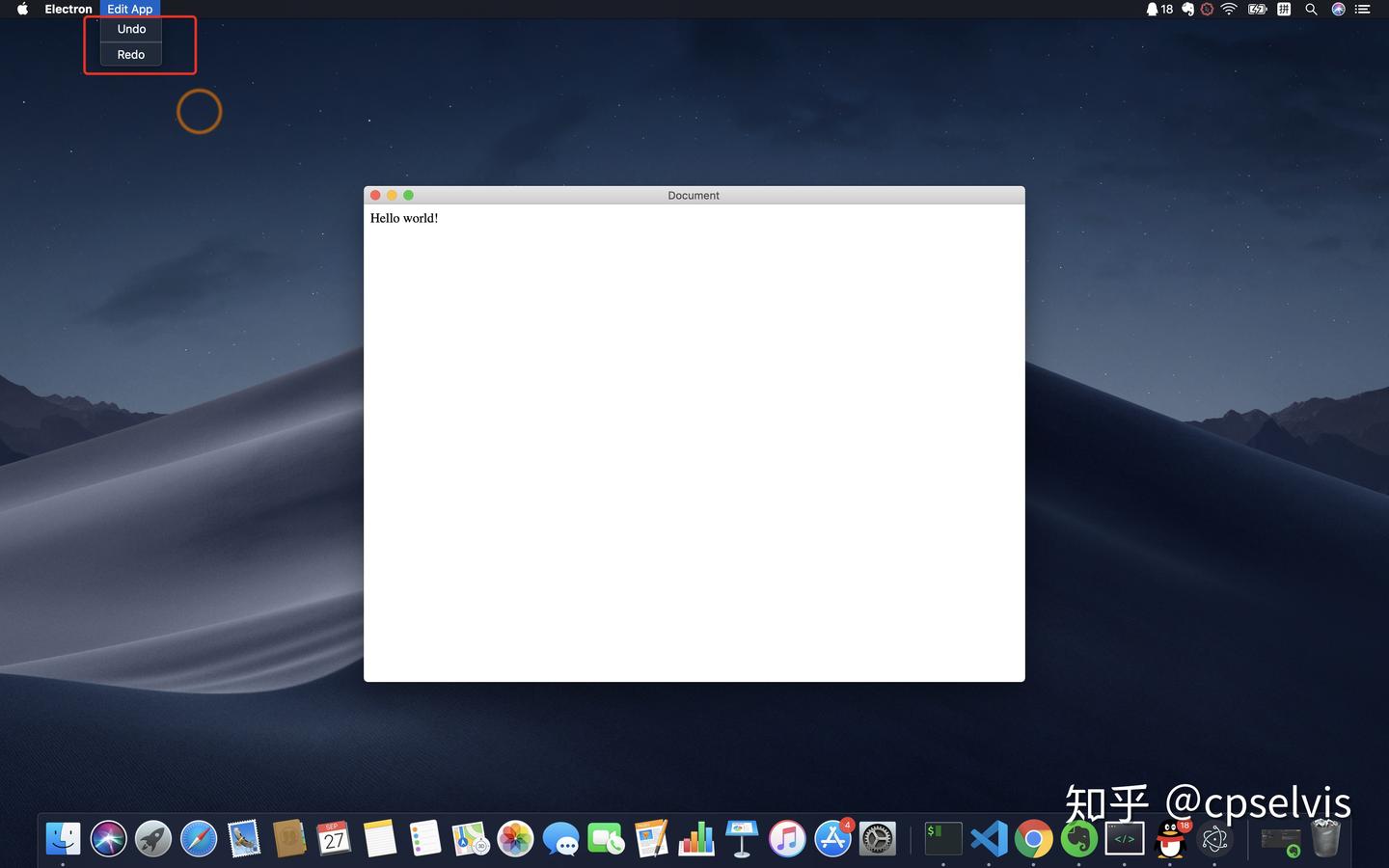 学透 Electron 自定义菜单 - 知乎