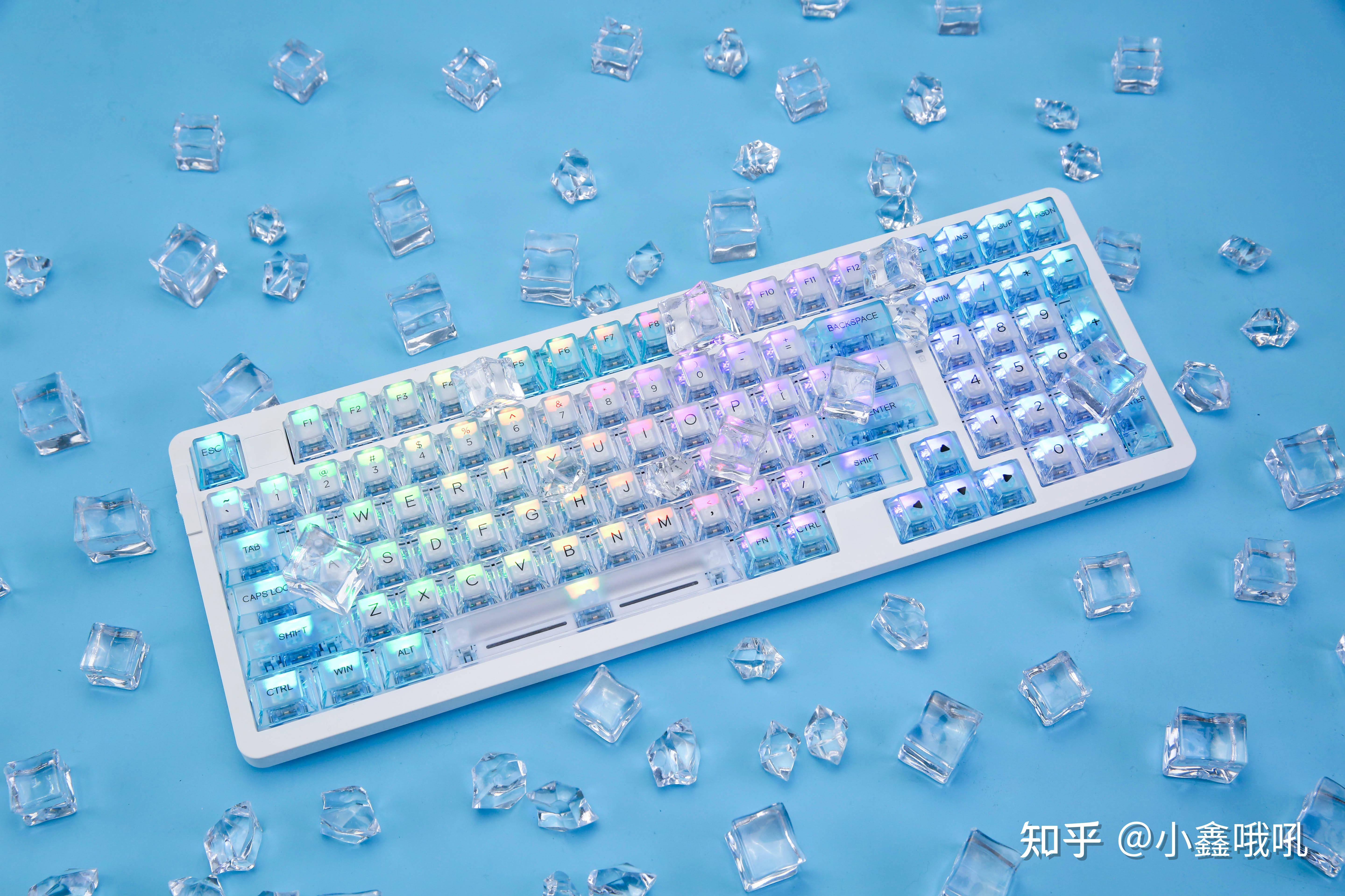 颜值巅峰，桌搭必备，达尔优A98水透版三模机械键盘体验！ - 知乎