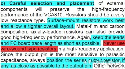 VCA810设计总结 - 知乎