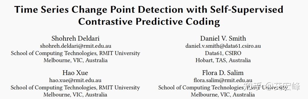 【时序表征】TS-CP^2: 利用时序表征相似性的自监督对比学习去检测变点 - 知乎