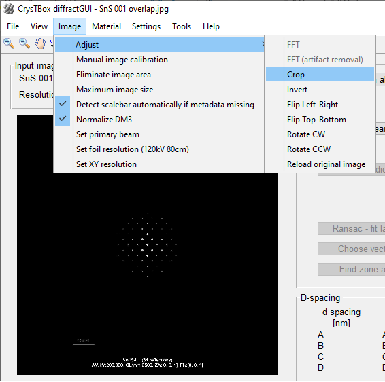 CrysTBox自动标定TEM衍射斑点 - 知乎