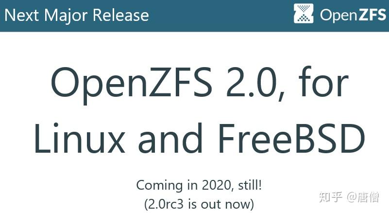 OpenZFS开源文件系统2.0+：持久化L2ARC读缓存、ZIL写缓存提速 - 知乎