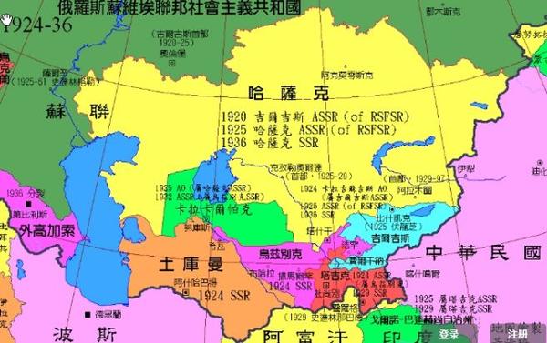 中亚历史地图 - 知乎