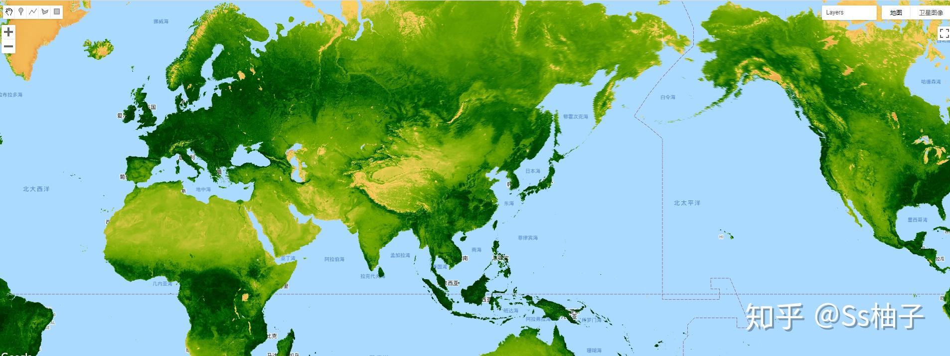 GEE：modis ndvi 处理、可视化、下载 - 知乎