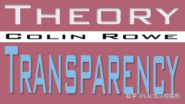 建筑生必读书|建筑师 Colin Rowe 科林·罗的建筑理念 - 知乎