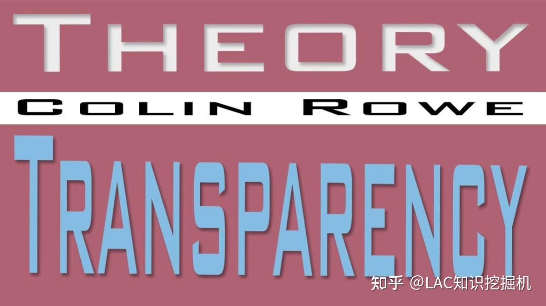 建筑生必读书|建筑师 Colin Rowe 科林·罗的建筑理念 - 知乎