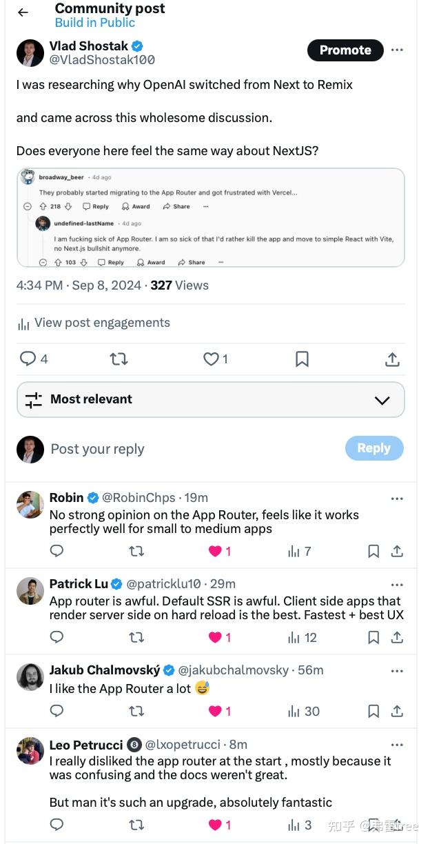 OpenAI弃用Next.js转投Remix的真实原因 - 知乎