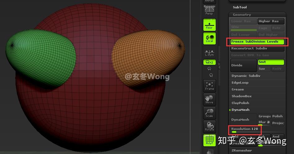 [ZBrush]DynaMesh常用技巧 - 知乎
