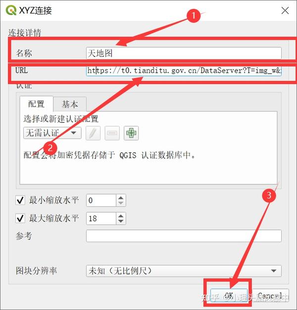 【数据获取】QGIS下载天地图卫星影像图 - 知乎