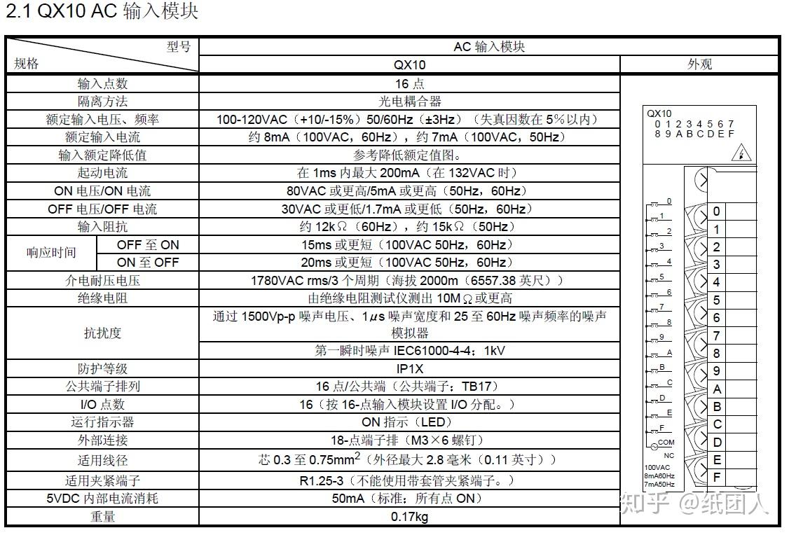 三菱Q系列PLC I/O模块的使用(我的学习笔记) - 知乎