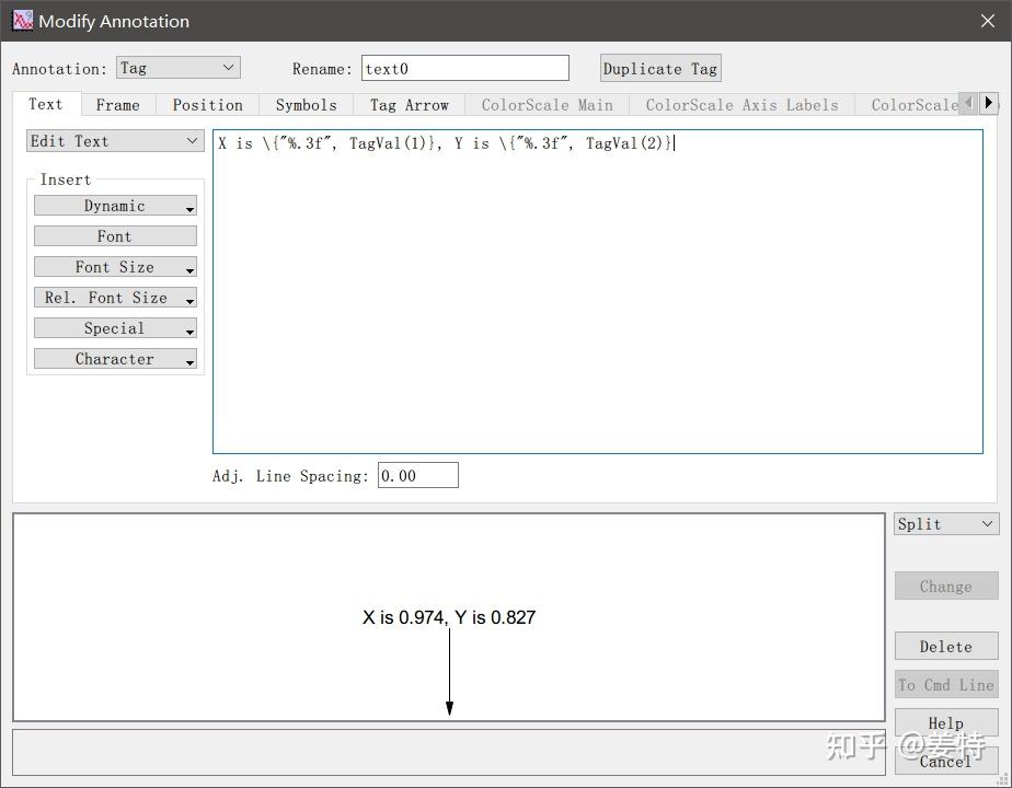 Igor中如何改变Tag数值的小数点位数 - 知乎