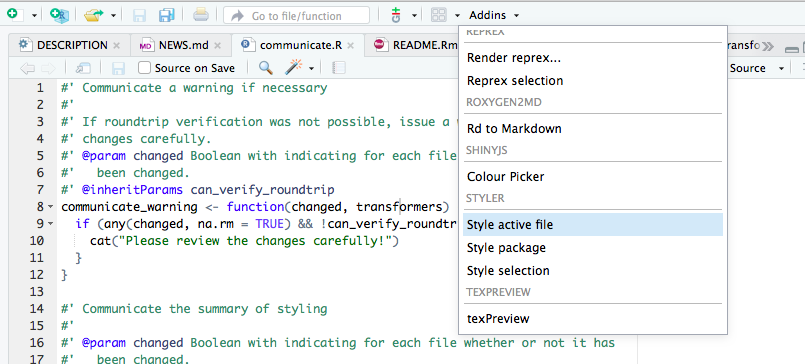 使用styler包整理R代码格式 - 知乎